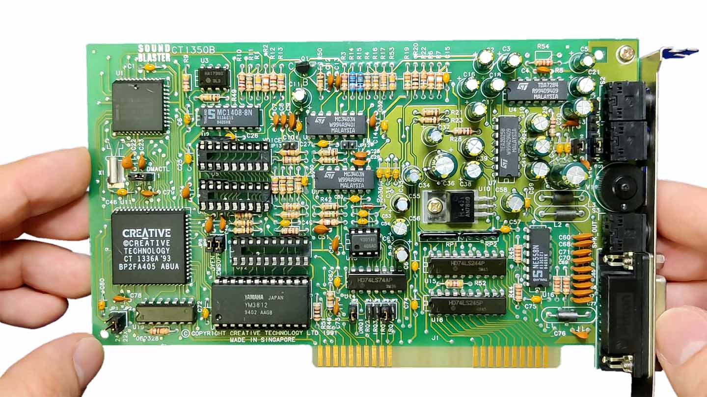 Sound Blaster 2.0 – C/MS Upgrade – Bits und Bolts