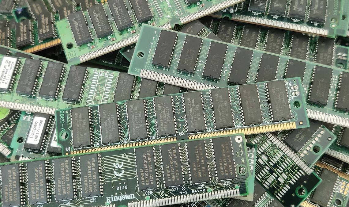 Identify DRAM/Memory chips with camera – Bits und Bolts